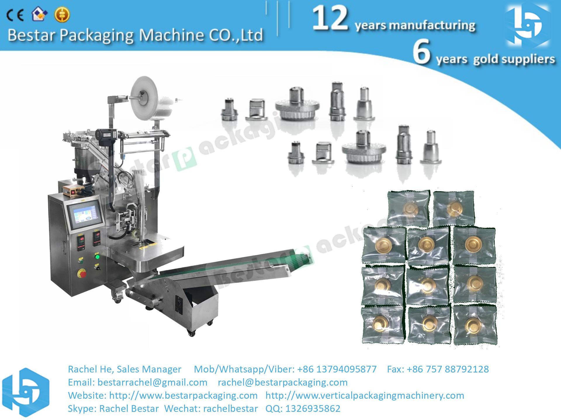 Chinese factory counting machine packing pouch bag small sachet